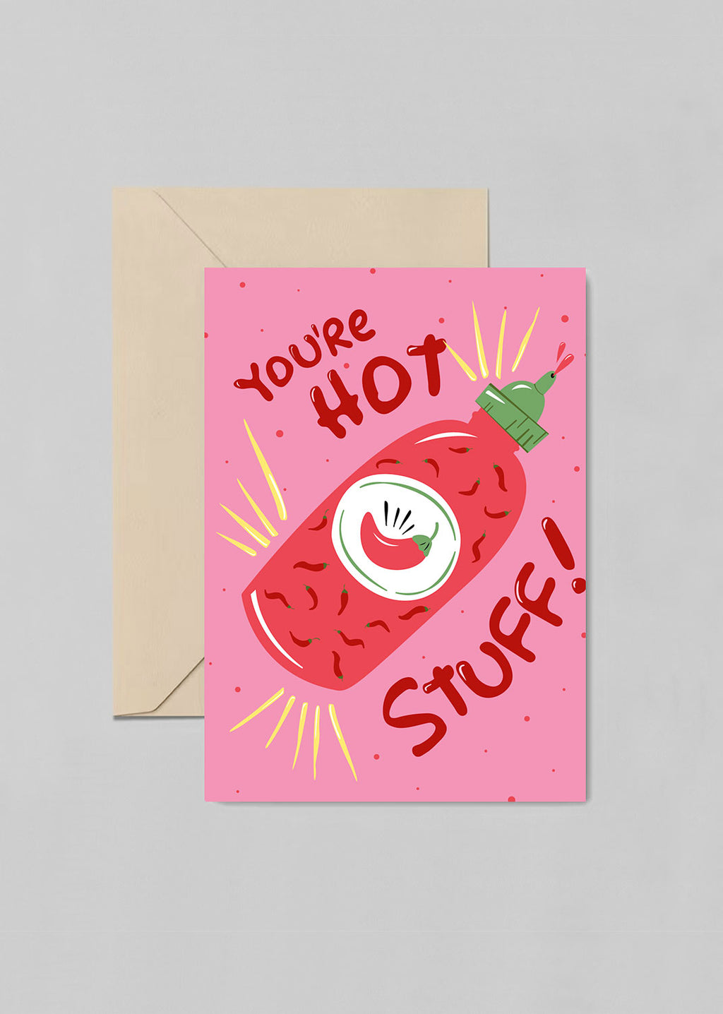 Postcard: You're Hot Stuff | Lioa Lingerie